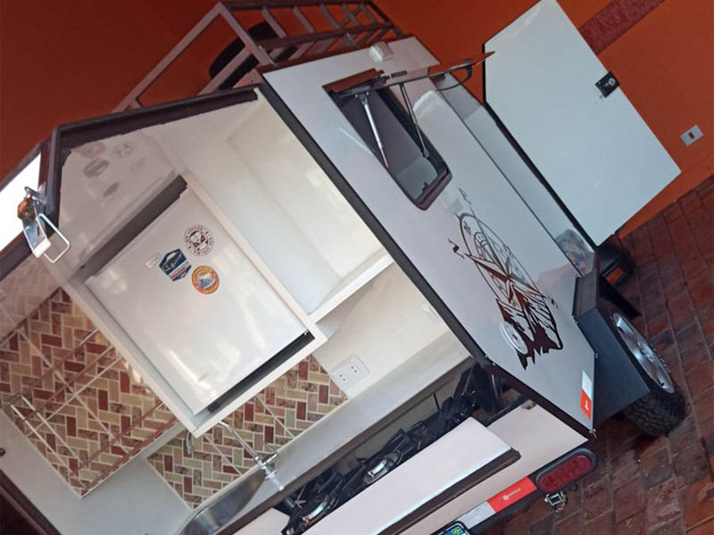 RGW ComÃ©rcio CAR Trailers Mini Camper Motor Home