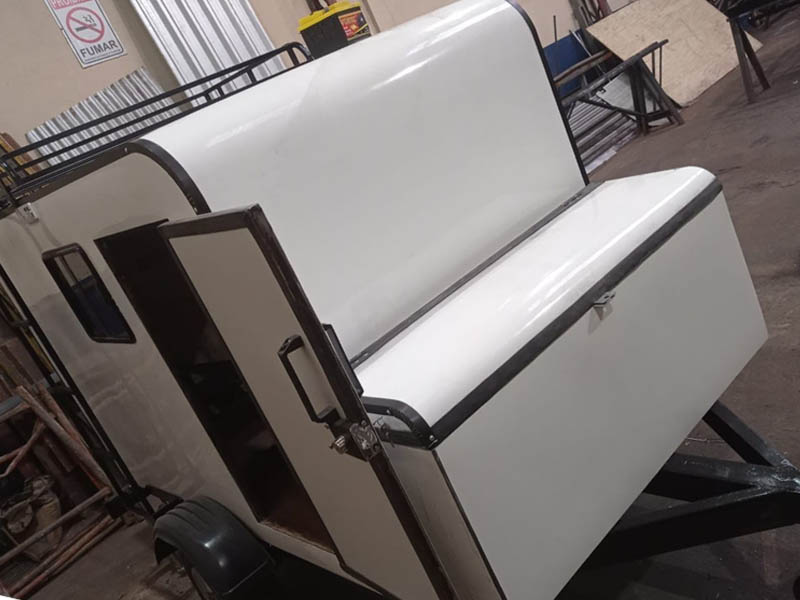 RGW ComÃ©rcio CAR Trailers Mini Camper Motor Home